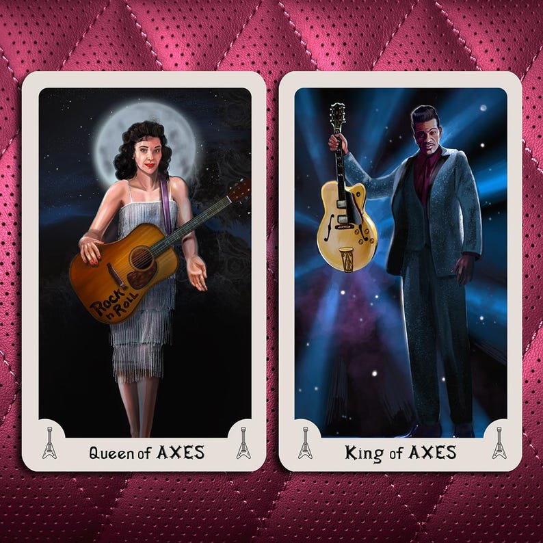 Rhythm and Soul Tarot: Hand-painted Musical Tarot Deck - Etsy