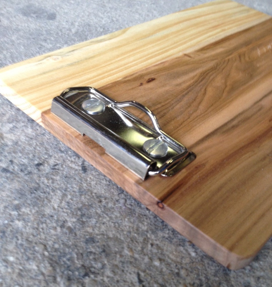 Reclaimed Pallet Wood Clipboard - Etsy