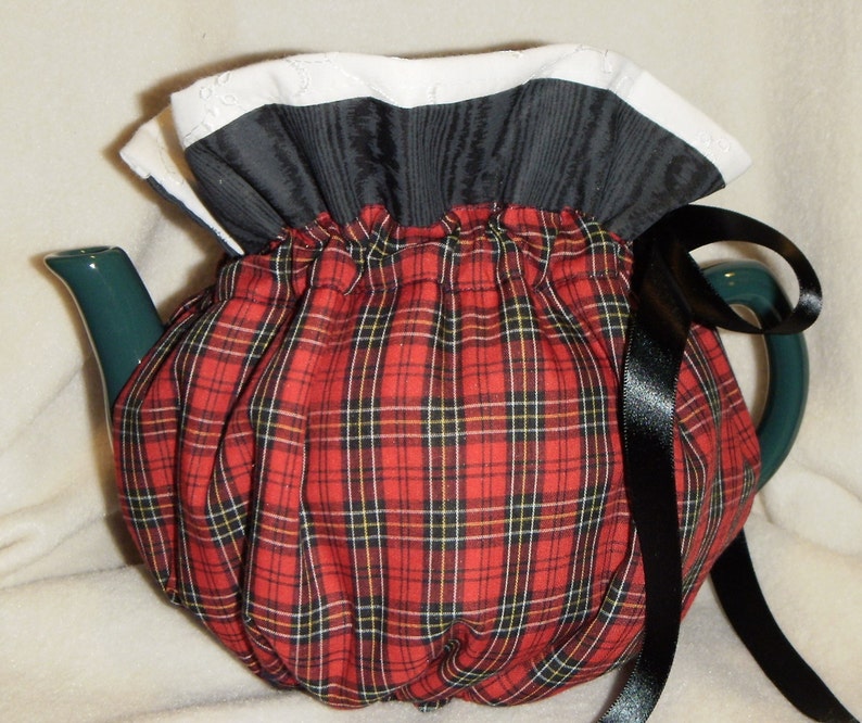 Red Plaid Tea Cozyhostess Gifttea Cosycozycosy - Etsy