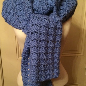 Blue Scarf; Perwinkle Blue Scarf; Birthdaygift; Holidaygift - Etsy