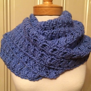 Blue Scarf; Perwinkle Blue Scarf; Birthdaygift; Holidaygift - Etsy
