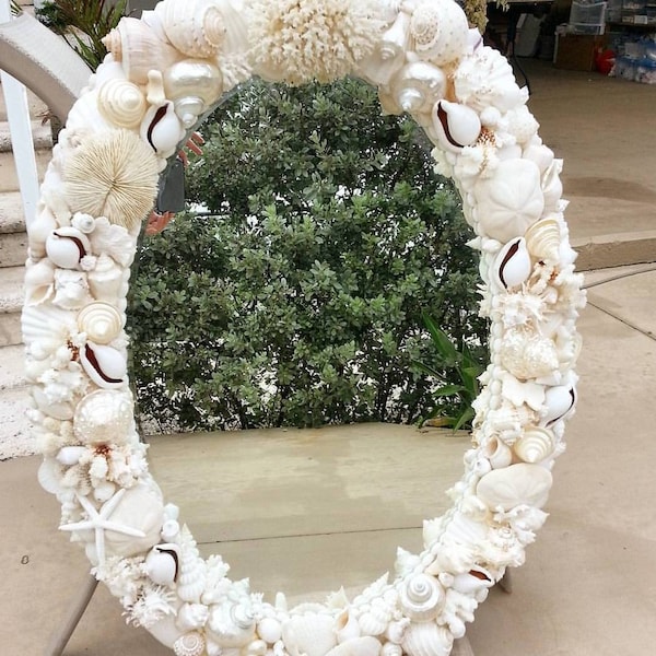 Sea Shell Mirror - Etsy