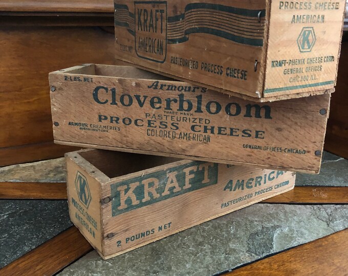 Primitive 1900s Kraft Cheese 2 Lb. Box - Etsy