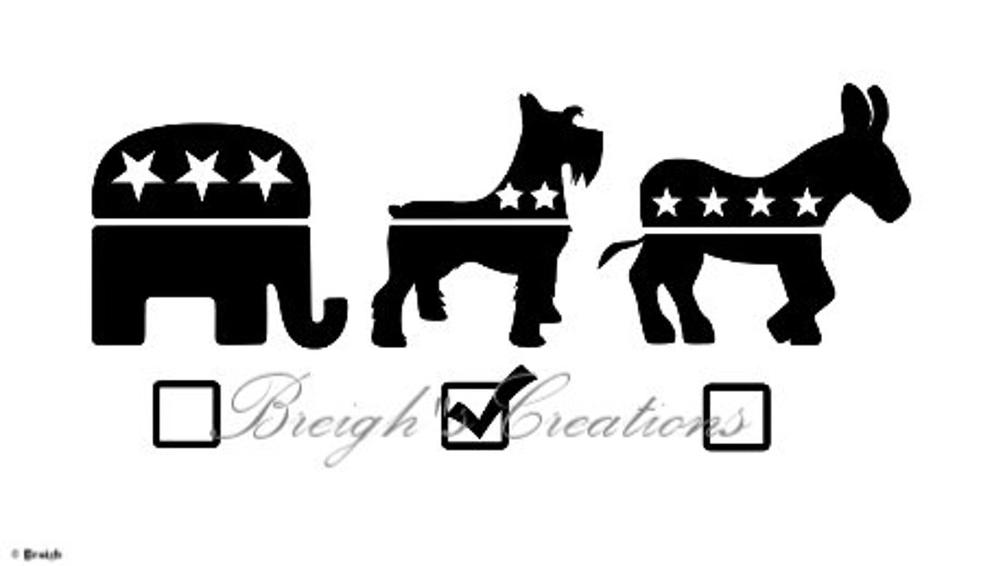 Vote Dog - Etsy