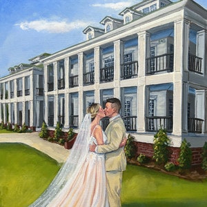 Acrylic Painting From Photo, Wedding Painting, Portrait Painting ...