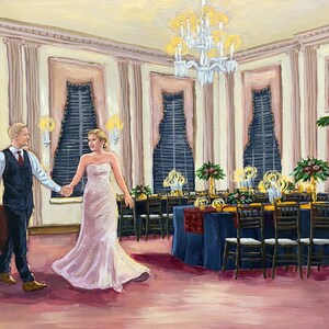 LIVE WEDDING PAINTING, Live Event Painter, Custom Artwork, Live Artist ...