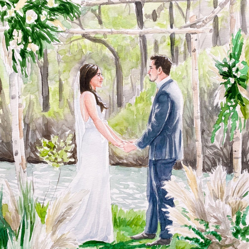 Wedding Painting - Etsy