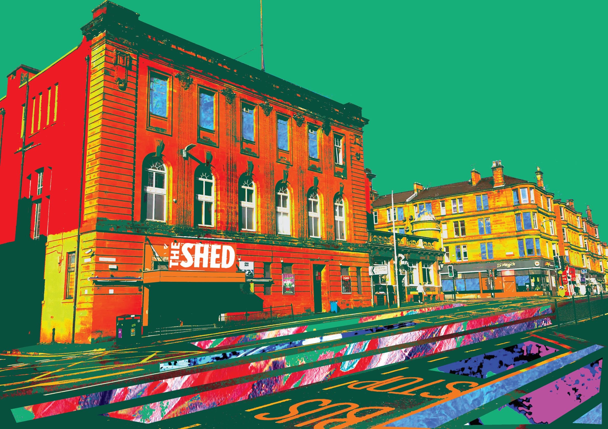 The Shed Shawlands Cross Wall Art Digital Prints - Etsy UK