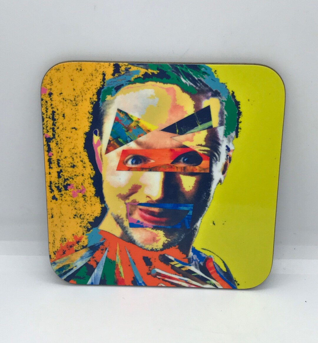 Limmy Coaster Tea Coffee Made in Scotland Abstract Quirky Funny Gift ...