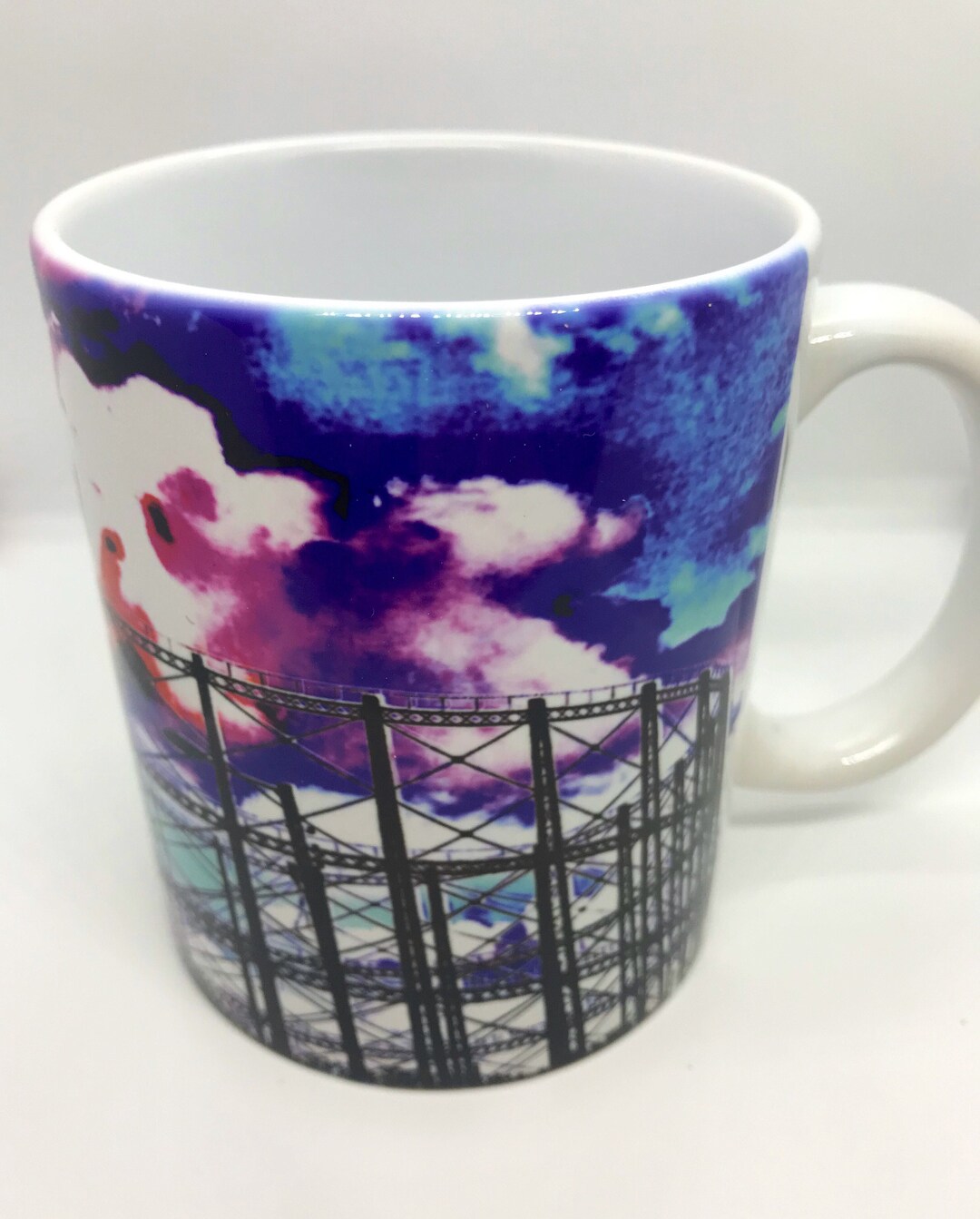 Glasgow Gas Works Mug | Glasgow | Tea and Coffee Cup | Gift | Pink ...
