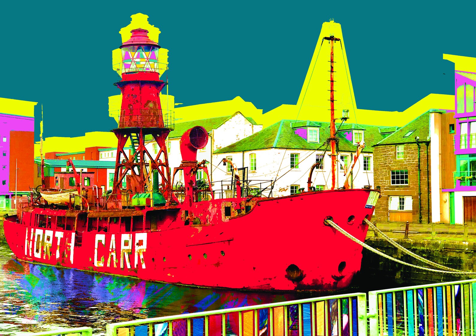 North Carr Lightship | Dundee | Historical Maritime Prints L Gifts ...