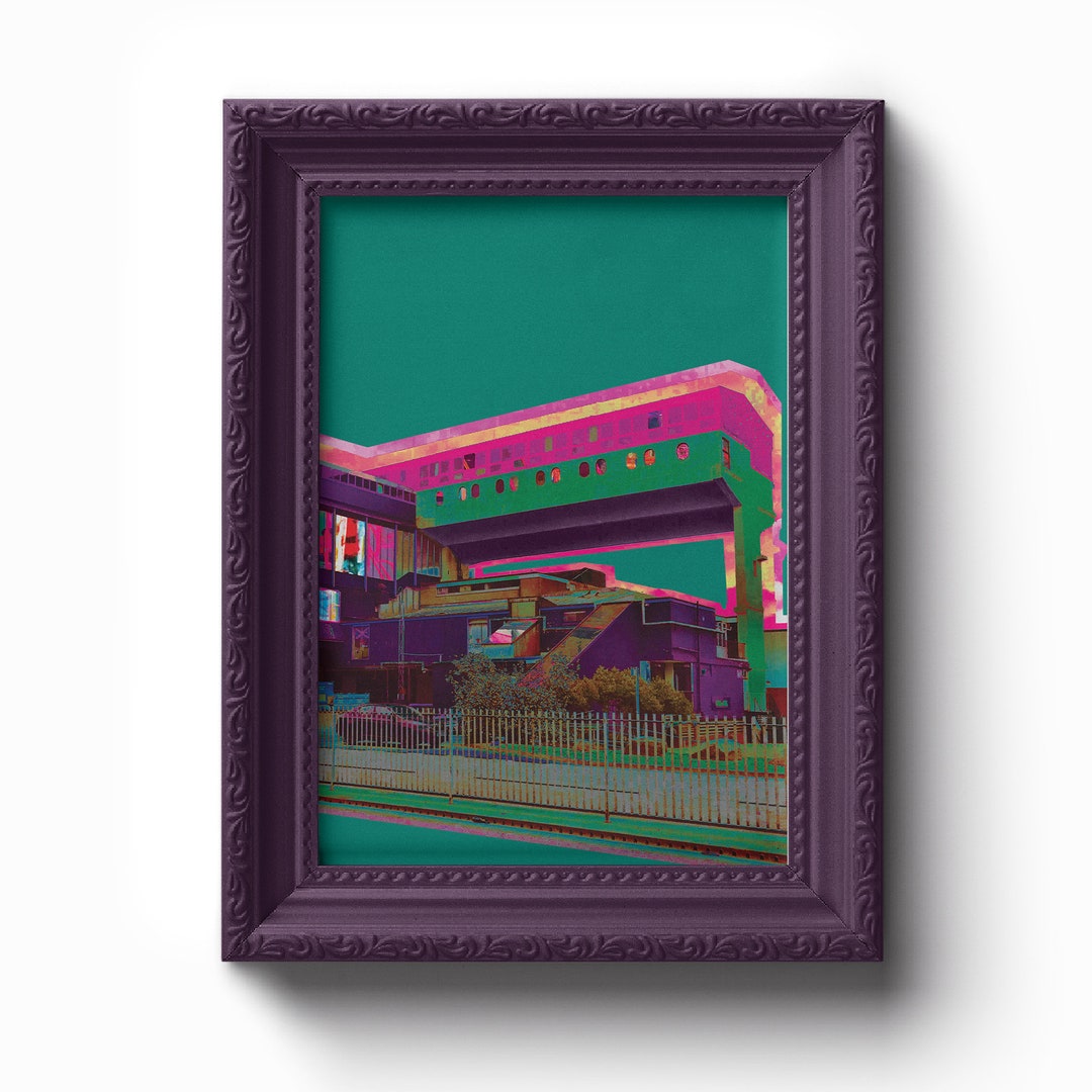 Cumbernauld Town Centre Print | Cumbernauld Print | Architecture ...