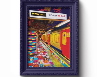 E8 Dalston Art Print, Postcode Art Print, London E8 Postcode, Minimal ...