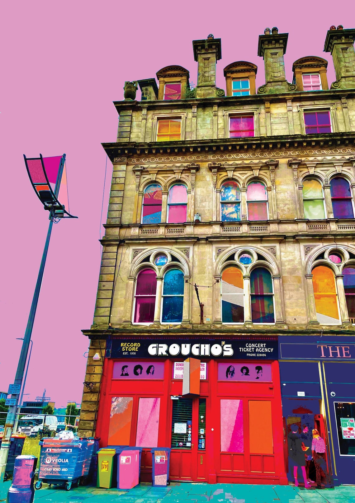 Groucho's Print | Dundee L Dundee Gift | Abstract Print | Photography ...