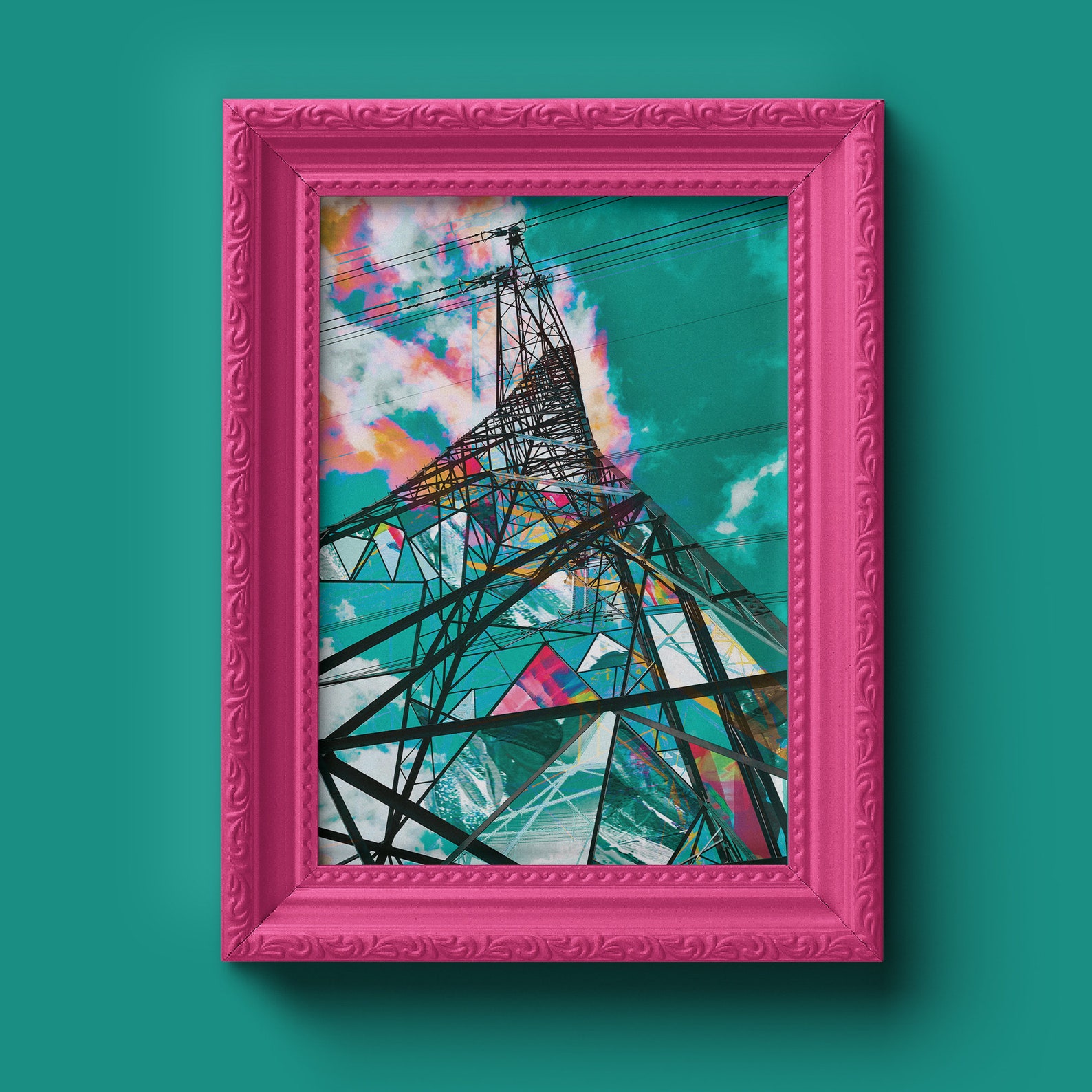 Marvellous Pylon Print | Geometric | Interesting Art | Photography ...