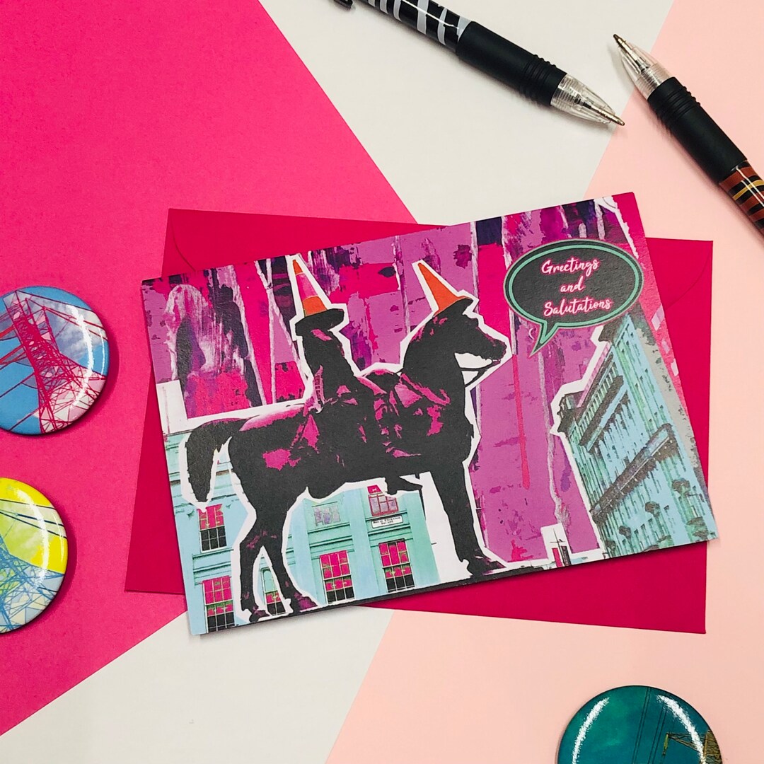 Duke of Wellington Greetings Card | Glasgow Card | Make in Glasgow ...