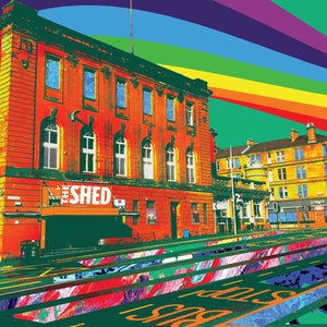 The Shed | Shawlands Cross | Wall Art | Digital Prints | Glasgow | Gift ...