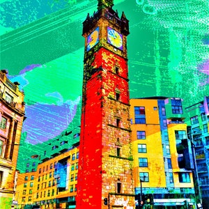 The Trongate | City of Glasgow | Print | Wall Art | Scottish Gifts ...