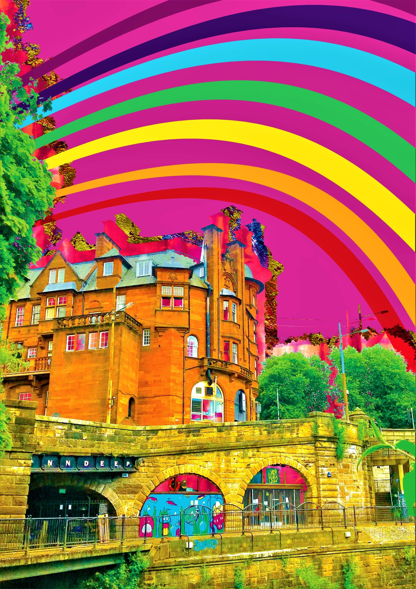 Inn Deep Kelvinbridge Westend Digital Prints Glasgow | Etsy