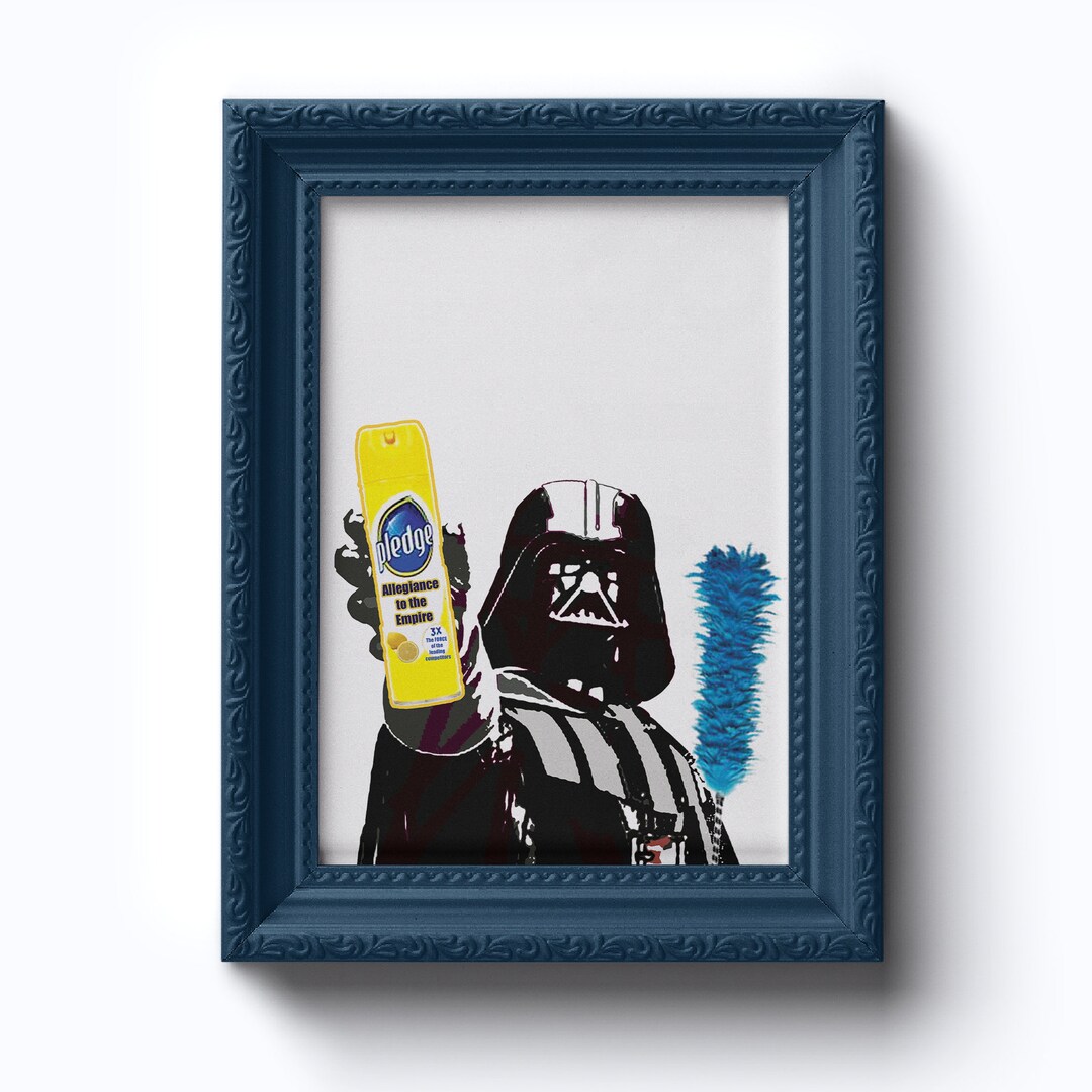 Vader Print | Gift | Made in Scotland | Inspiring Art | 80's Vibe ...