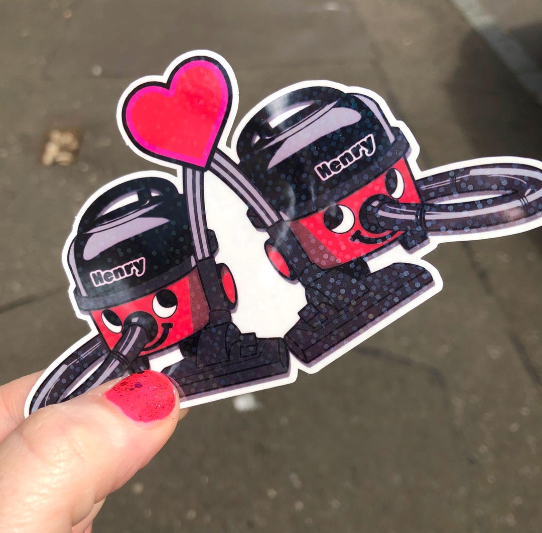 Henry & Henry Sticker | Vinyl | Waterproof | Fun | Colourful ...