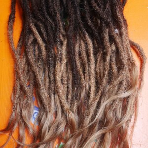 Full Head 50 Dreads of 16 Set Human Hair Dreadlock Extensions - Etsy