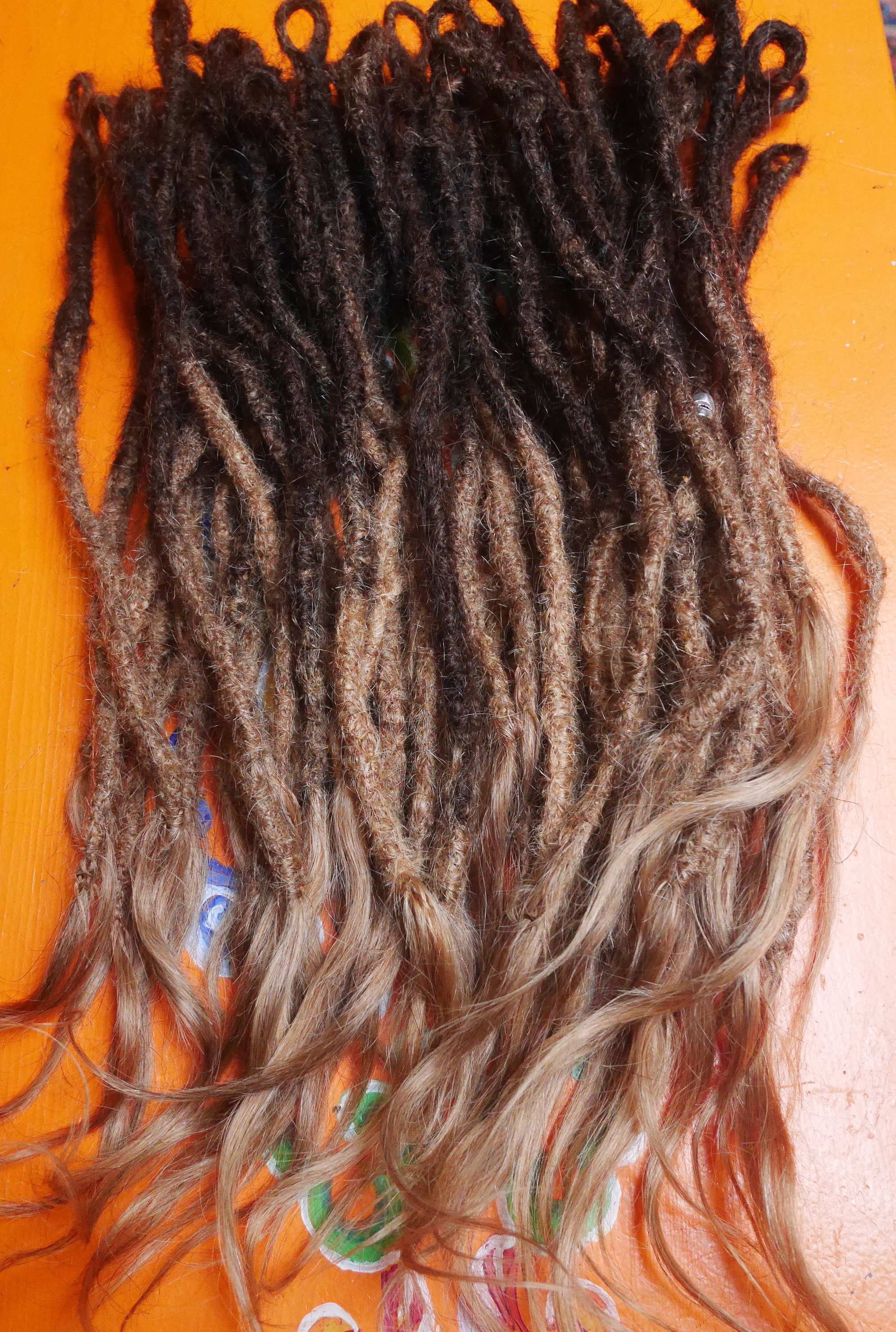 Full Head 50 Dreads of 16 Set Human Hair Dreadlock - Etsy