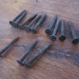 Assemblage of 12 Railroad Nails Railroadiana 1910s to 1960s Spikes ...