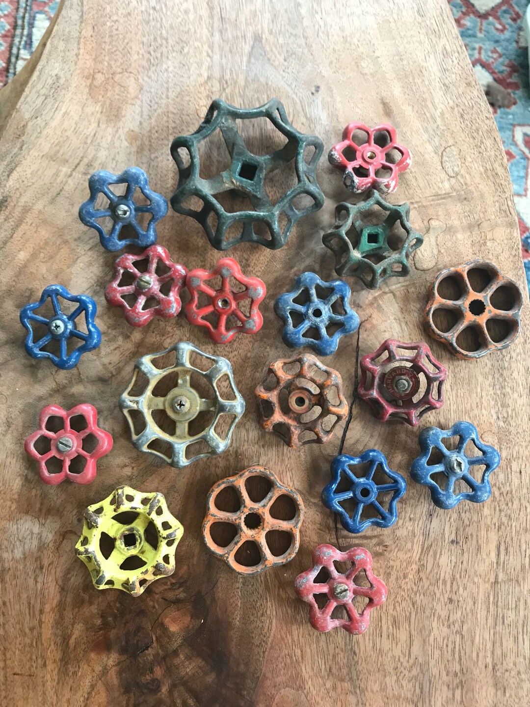 Set of 18 Vintage Valve Handles - Etsy