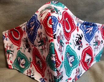 Rodeo Face Mask | Etsy