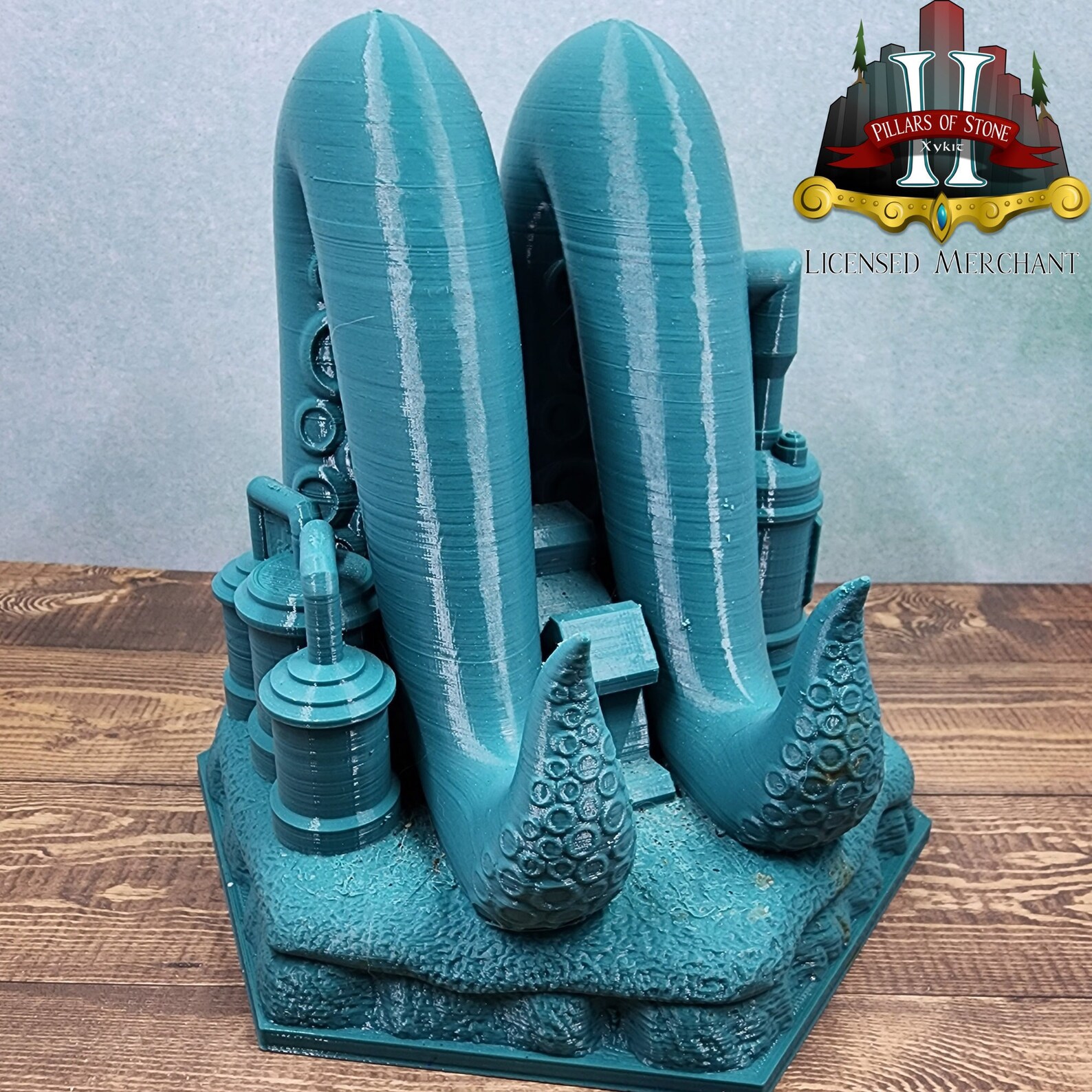 Steampunk Styled Cell Phone Stand, Lovecraft Themed Tablet Holder, Call ...