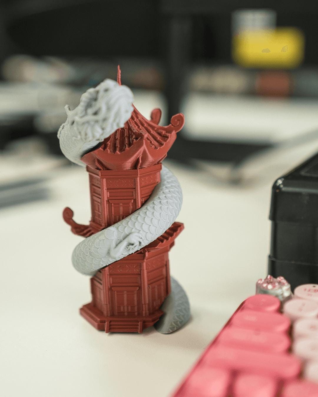 Dragon Tower Desk Fidget - Year of the Dragon Gift for Coworkers ...