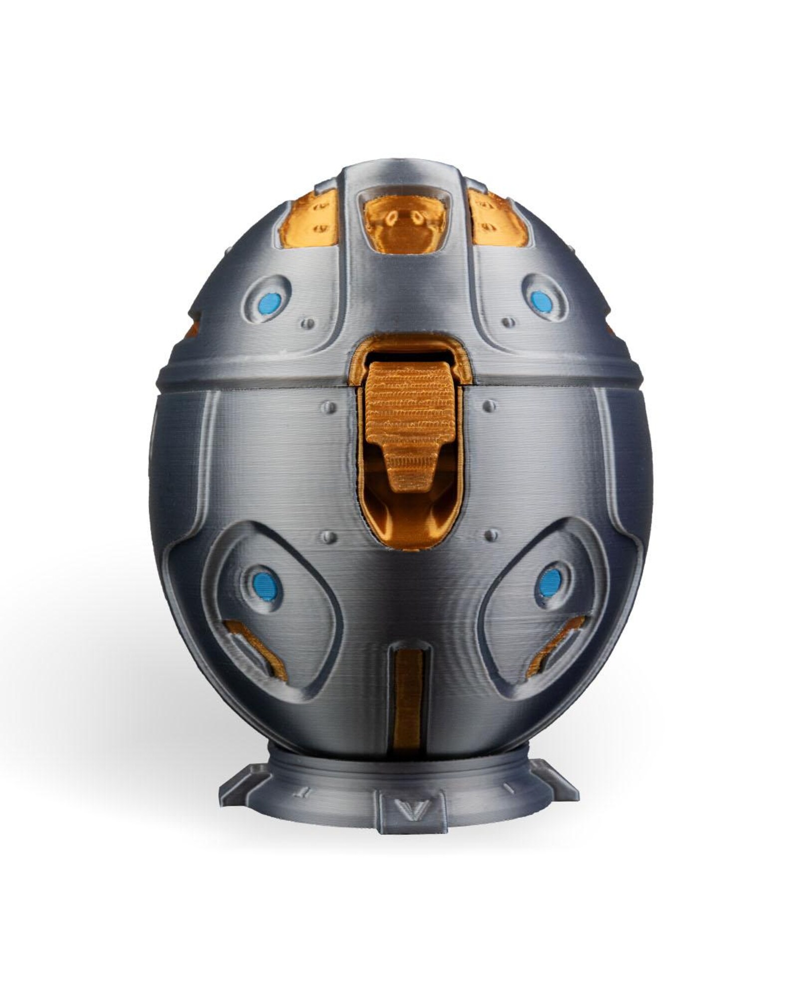Fillable Egg Container, Cyberpunk Mecha Egg Decor - Sci-fi Style ...