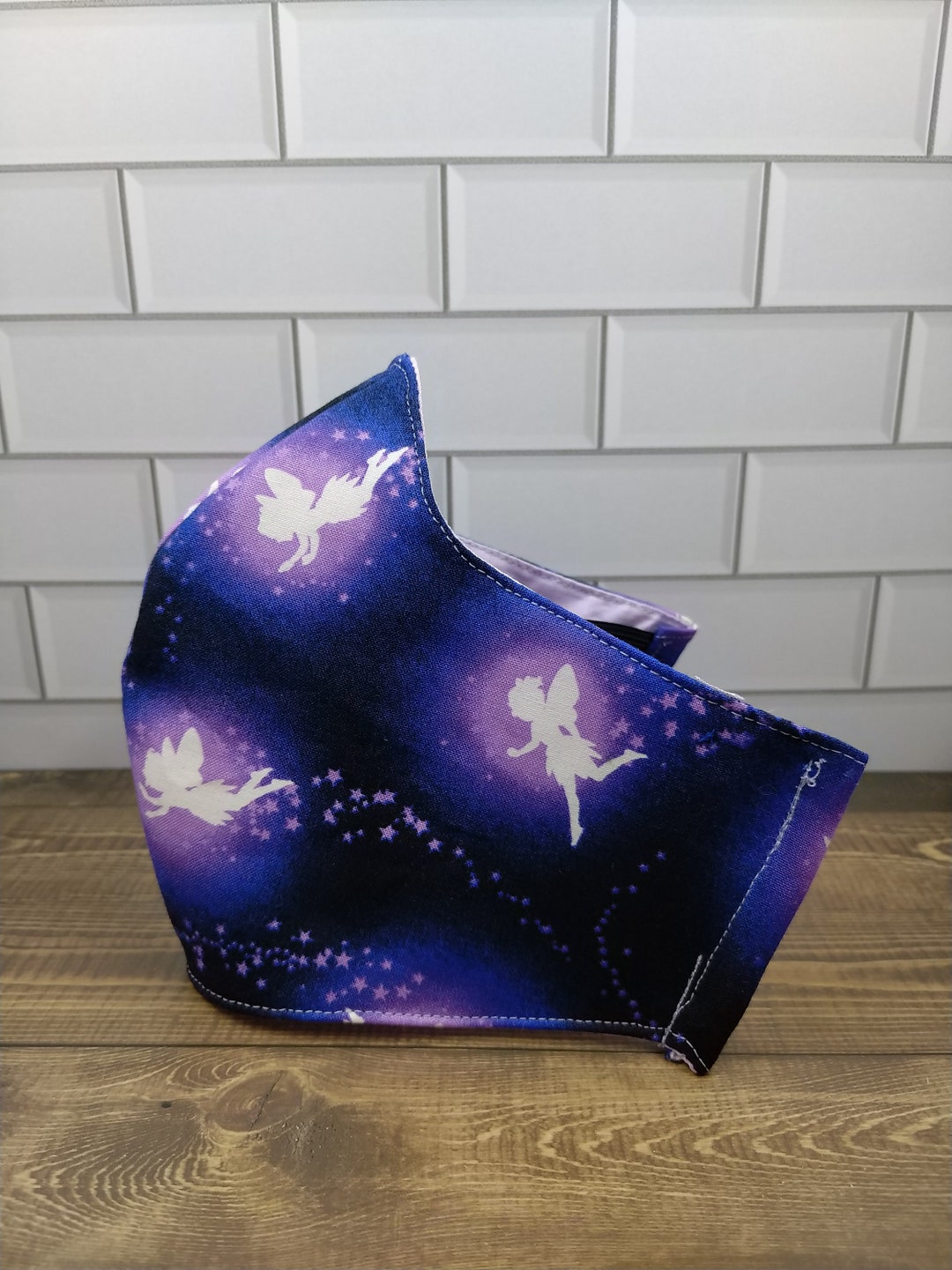 Fairy Lights Glow in the Dark Fabric Face Mask - Durable Cotton Face ...