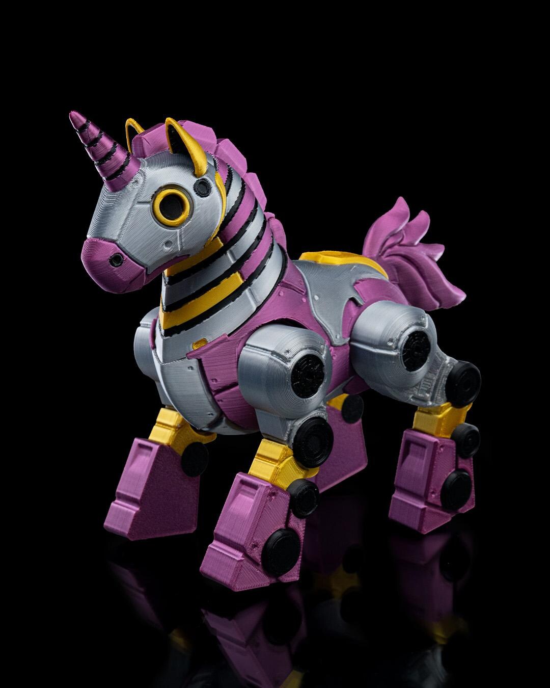 Unicorn Bot Pilot Figurine - Perfect Gift for Tech-savvy Unicorn ...