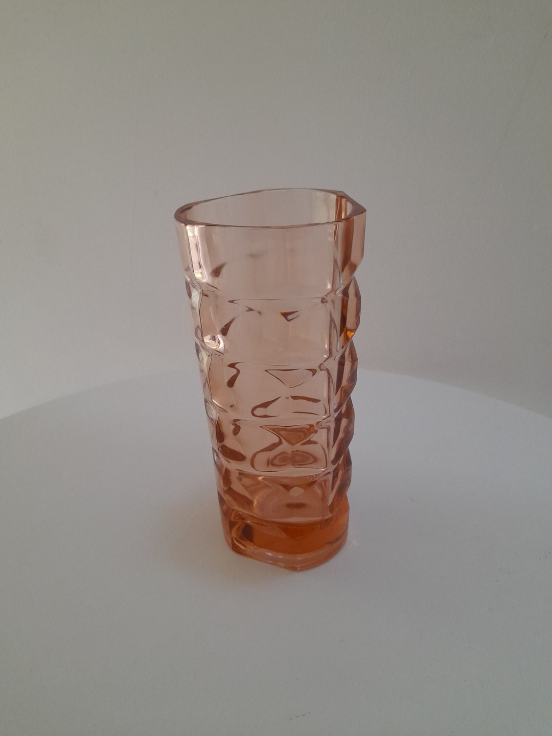 1970s Pink Luminarc Windsor Rosaline Vase - Etsy