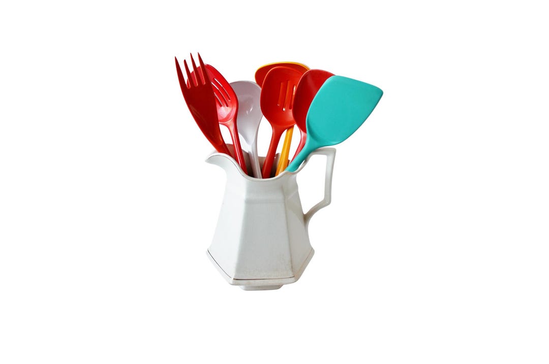 U-CHOOSE MCM UTENSILS: Melmac Serving Utensils - Danish Modern - Rosti ...