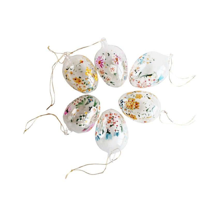 Glass Easter Eggs - Etsy