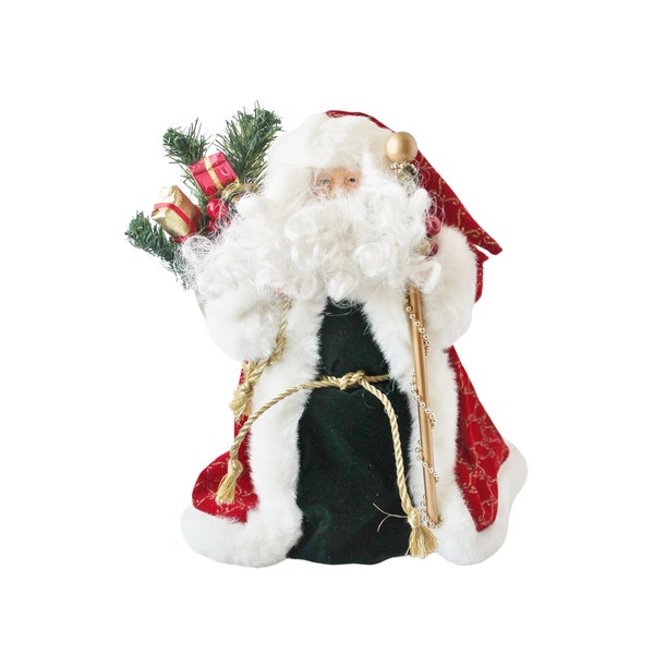 Santa Tree Topper - Etsy