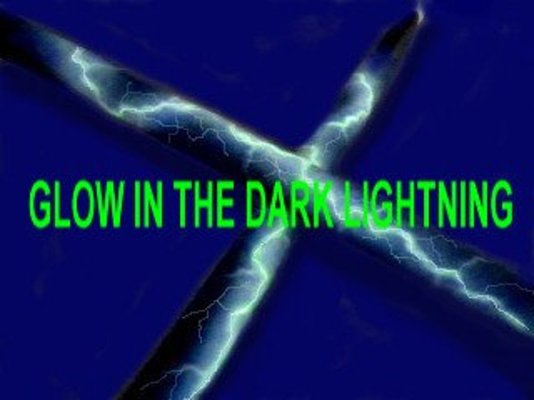 Glow in the Dark Lightning Drumsticks Drum Sticks - Etsy