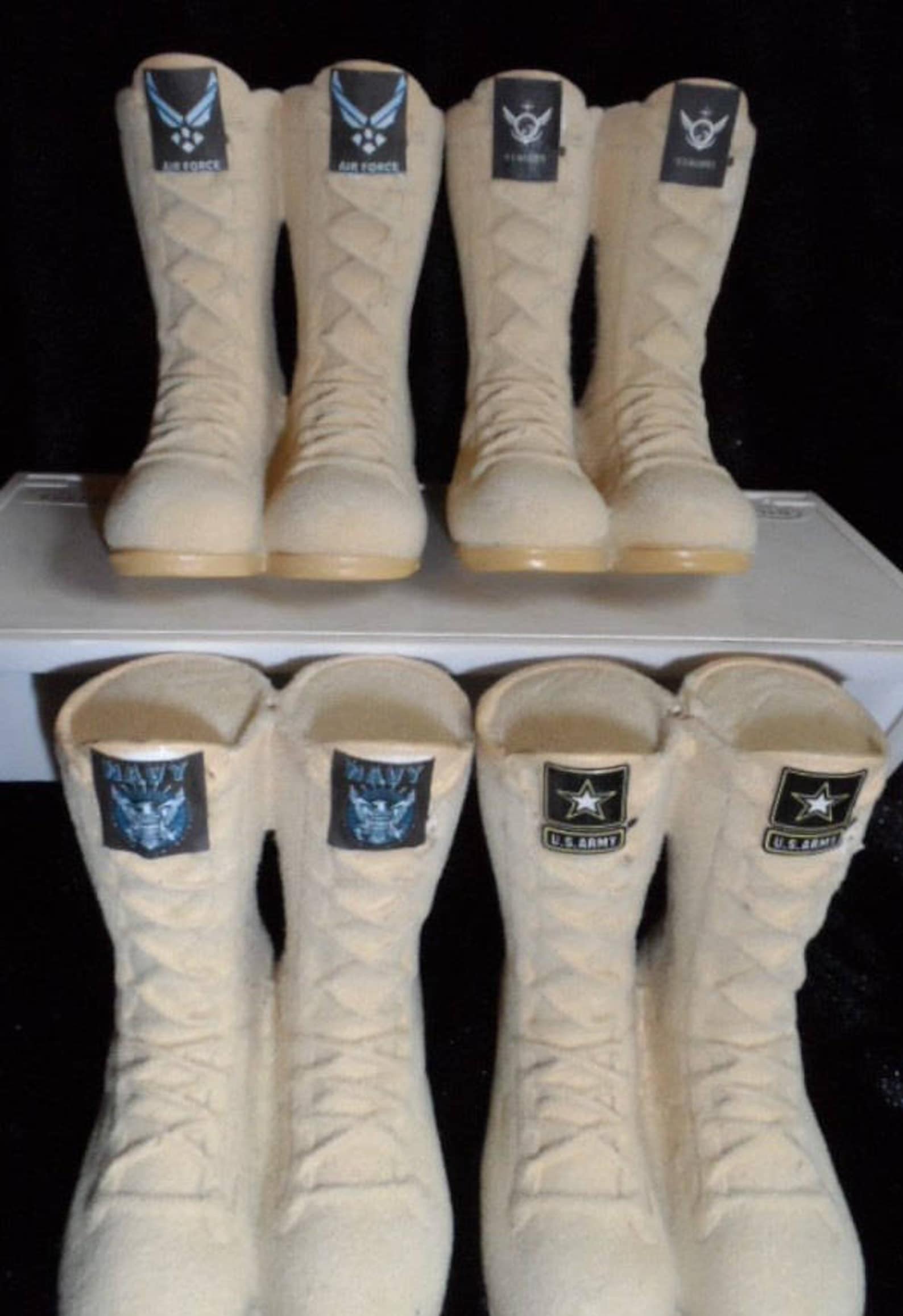 Ejército Marina Fuerza Aérea Bota Militar de los Marines y - Etsy México