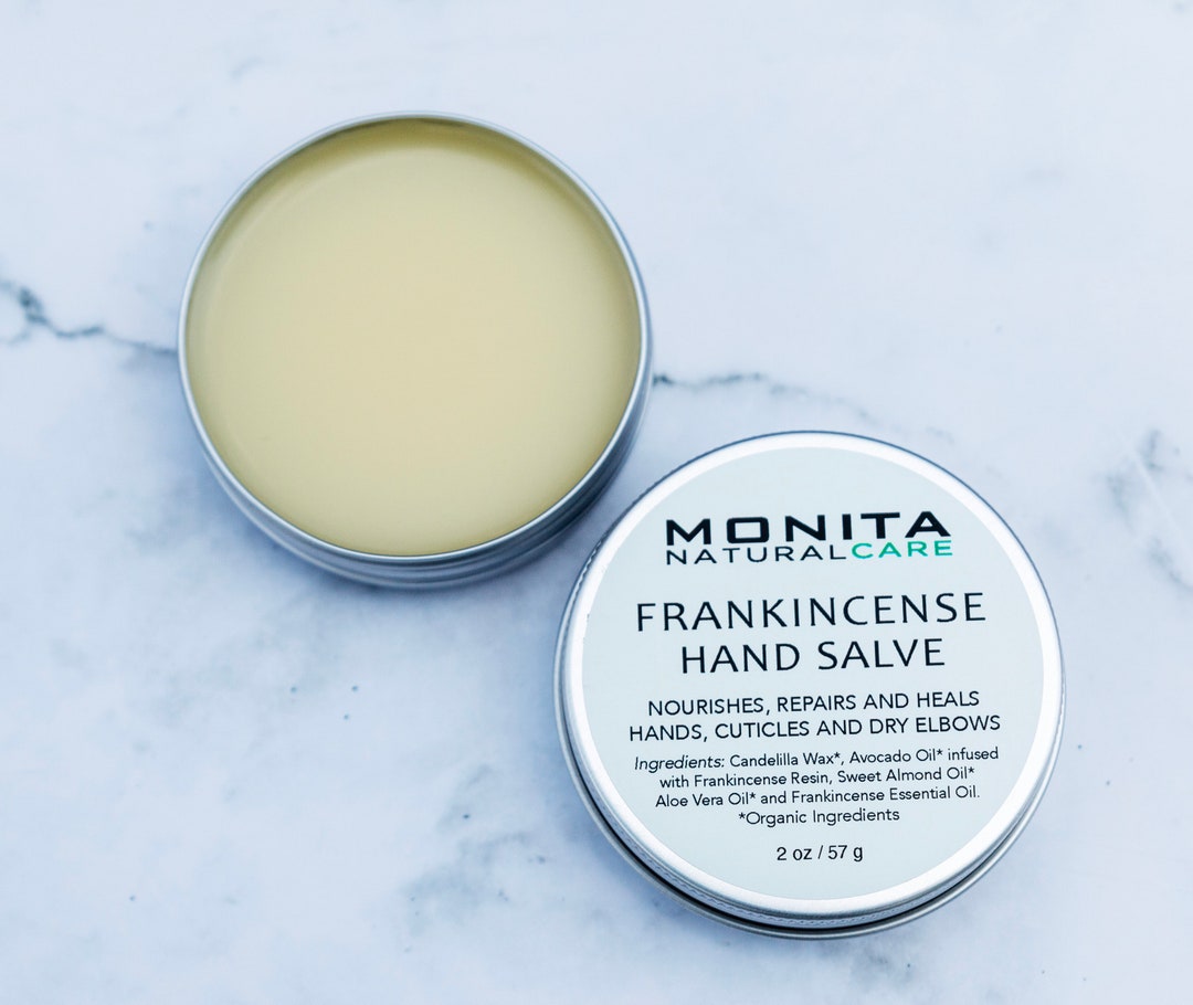 Frankincense Hand Salve, Vegan Hand Salve, Healing Salve, Dry Skin ...