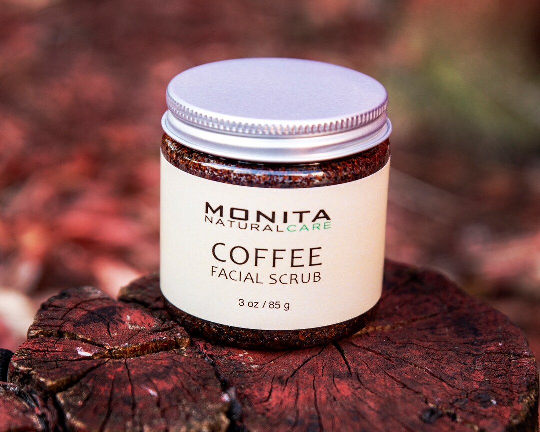 Coffee Facial Scrub, Exfoliating Facial Scrub, Moisturizing Facial ...