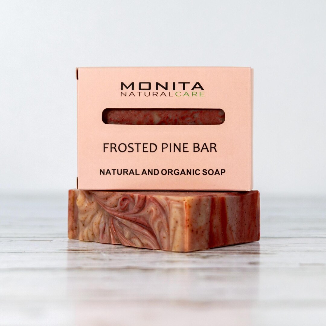 Frosted Pine Soap Bar, Natural and Vegan Soap, Small Batch Skincare - Etsy
