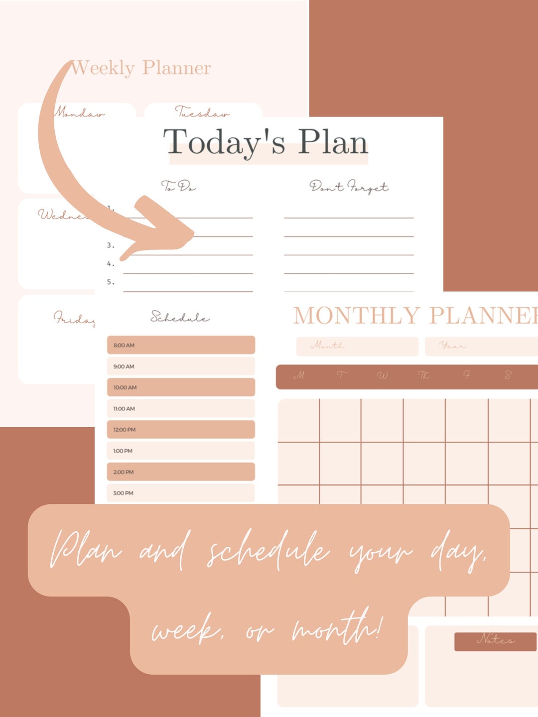 2022-2023 Digital Planner Download Printable - Etsy