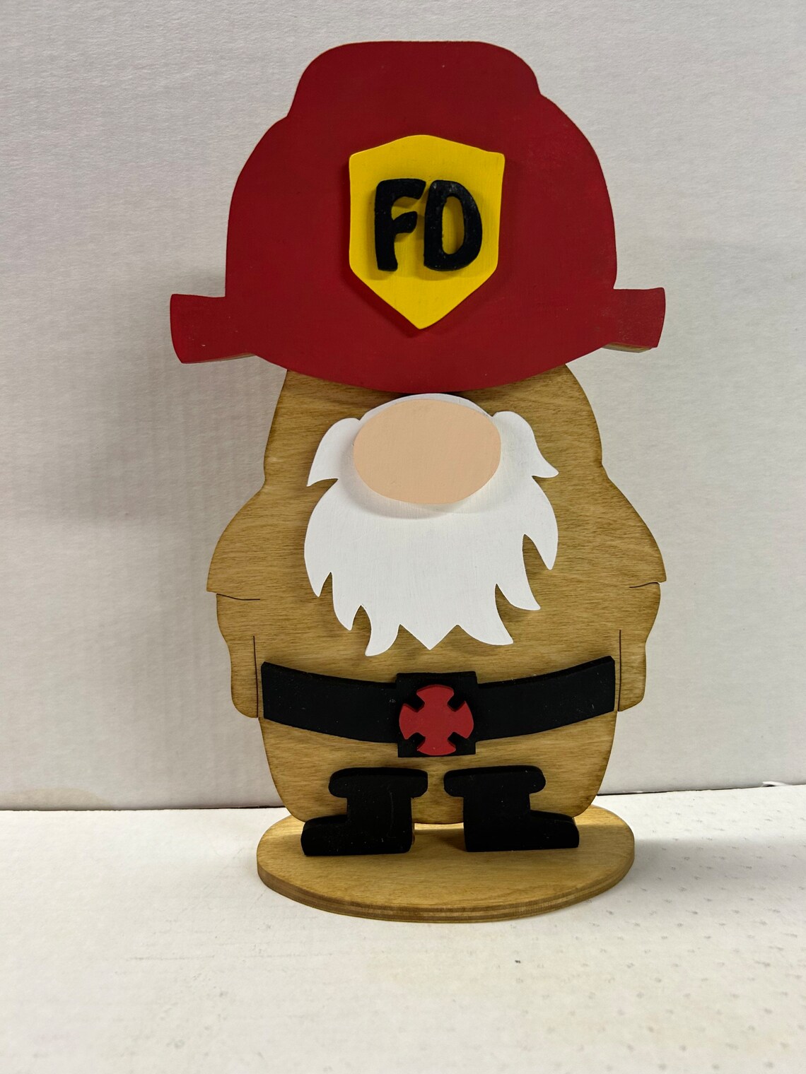 Fireman Gnome. - Etsy