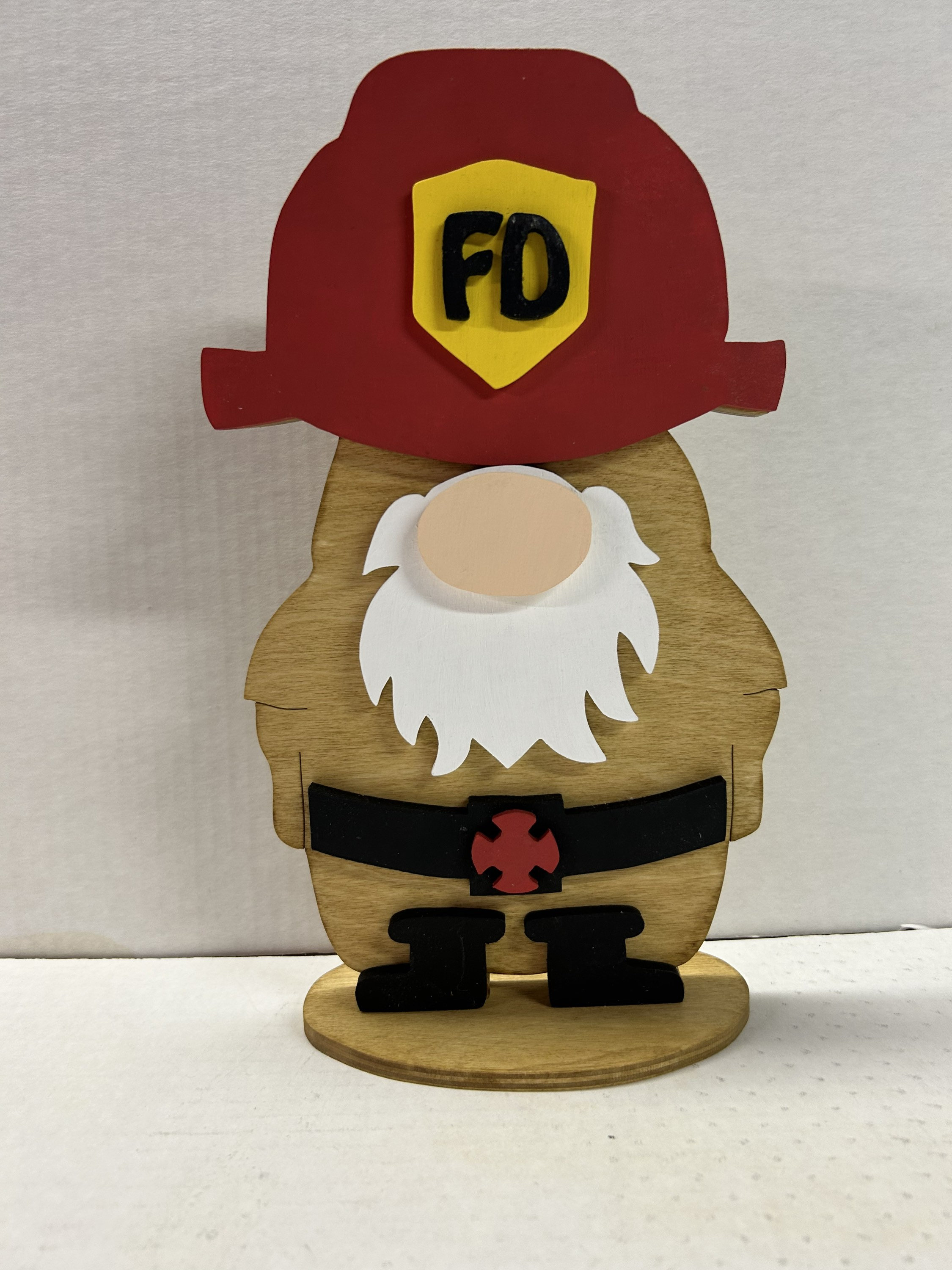Fireman Gnome. - Etsy