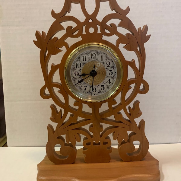 Scroll Saw Clock - Etsy