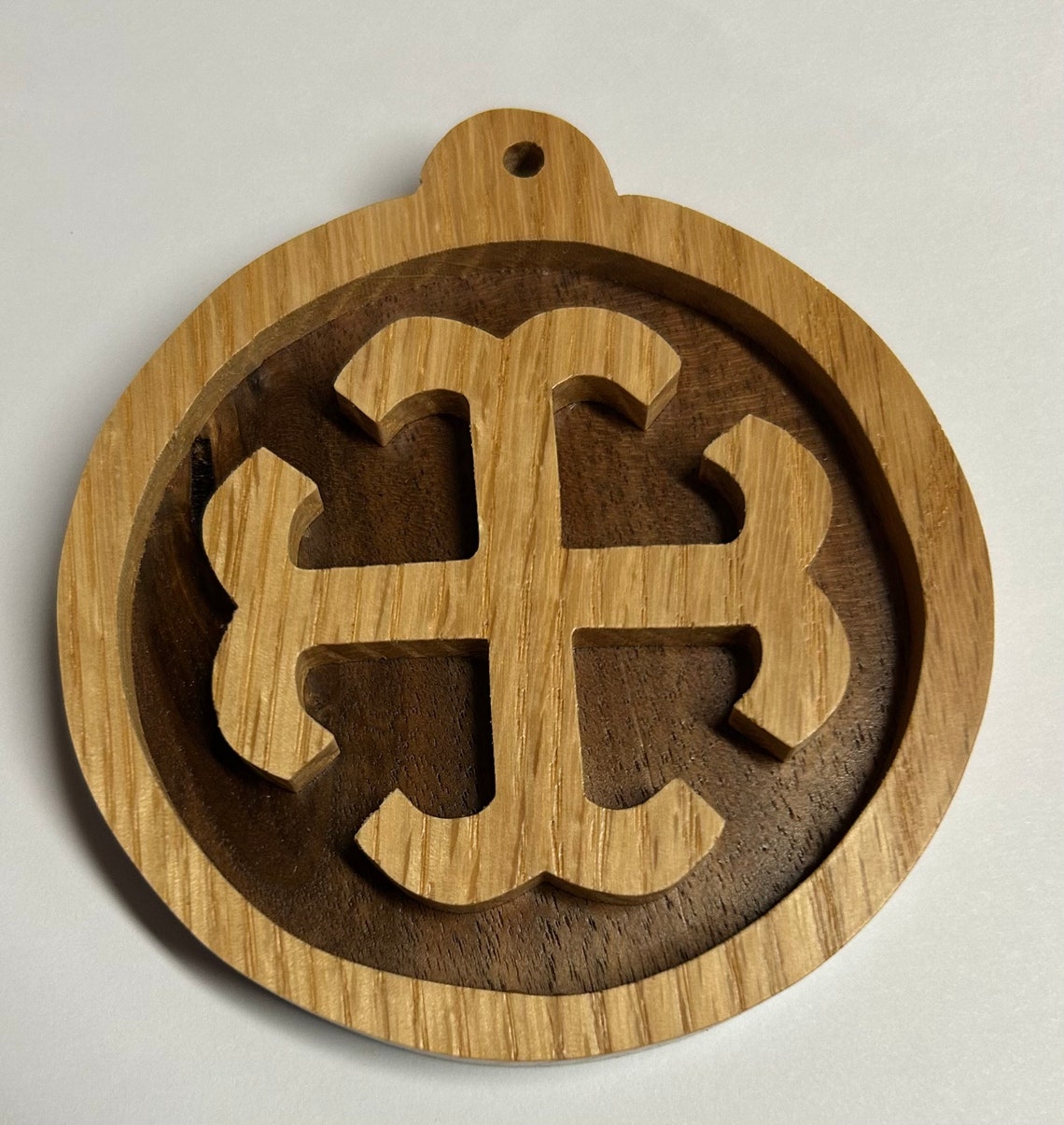 St. Mary’s French Cross Scroll Saw Cut Ornament - Etsy