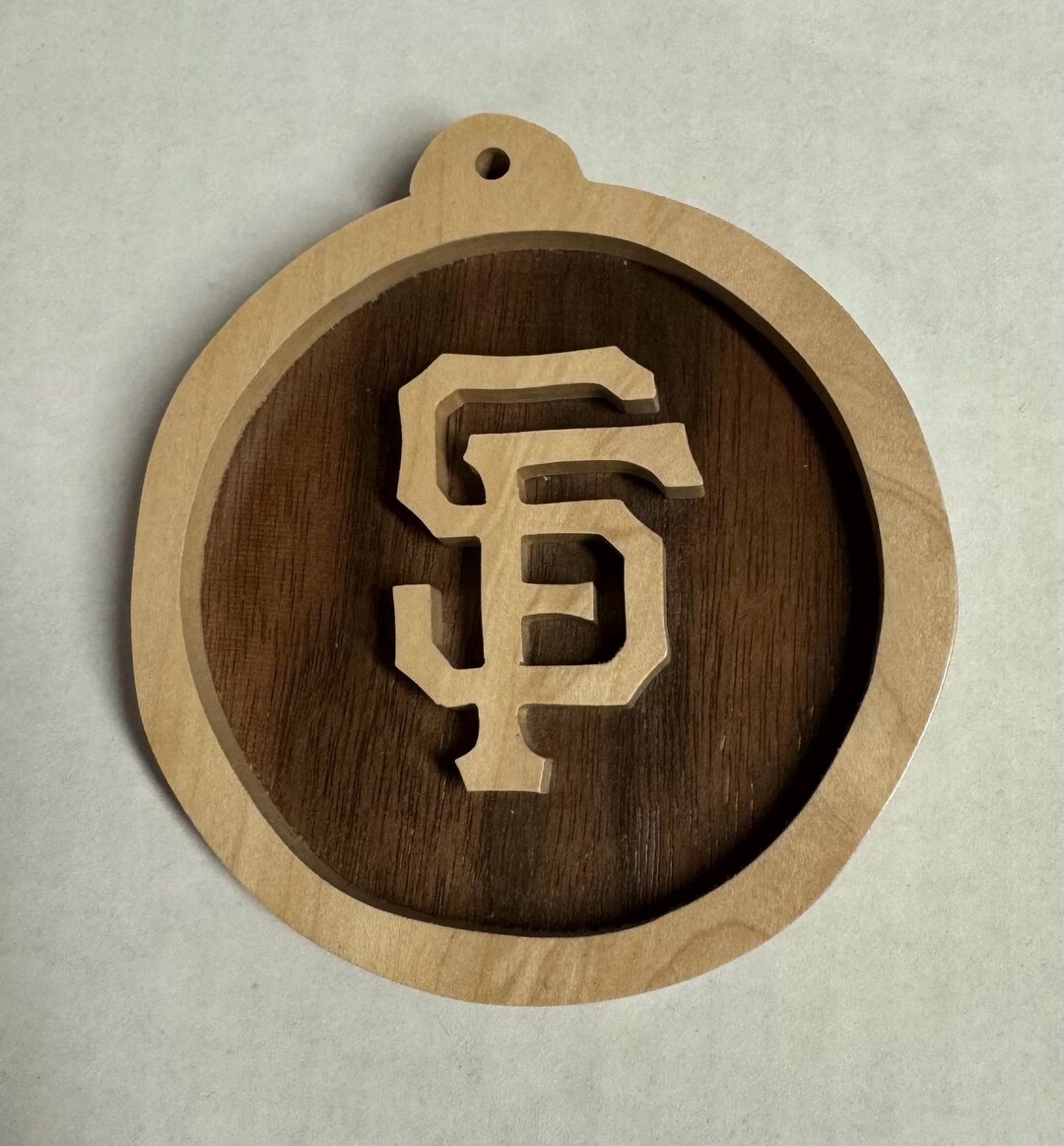San Francisco Giants Ornament Scroll Saw Cut - Etsy